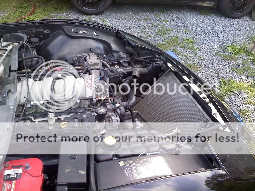 Convert C5 to forward tilting radiator / front breathing ...