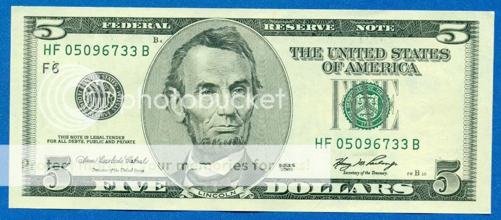 How well do you know your $5's ? | Coin Talk